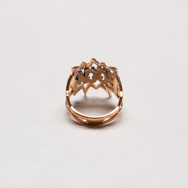 Pre-owned Pop Art "BOOM" Ring - felt