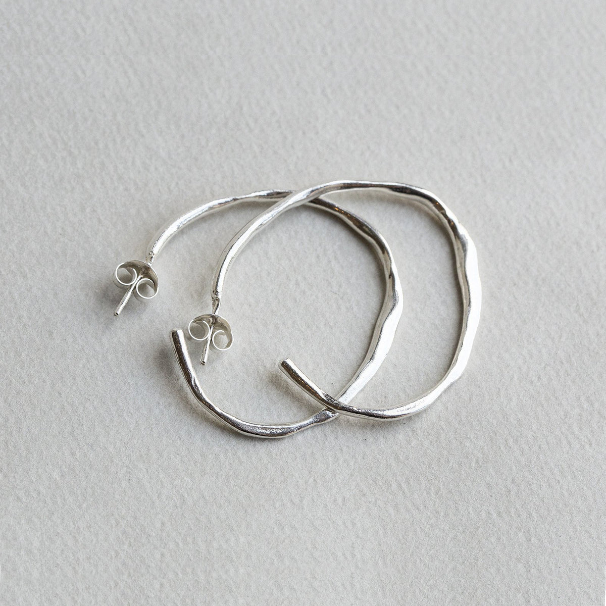 Large Irregular Hoops - felt