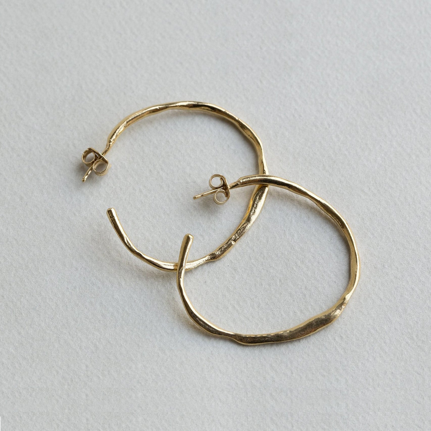 Large Irregular Hoops - felt